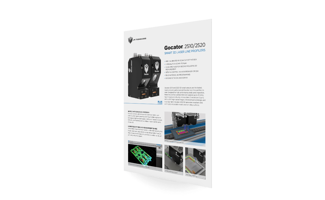 NEW Gocator® 2500 Series